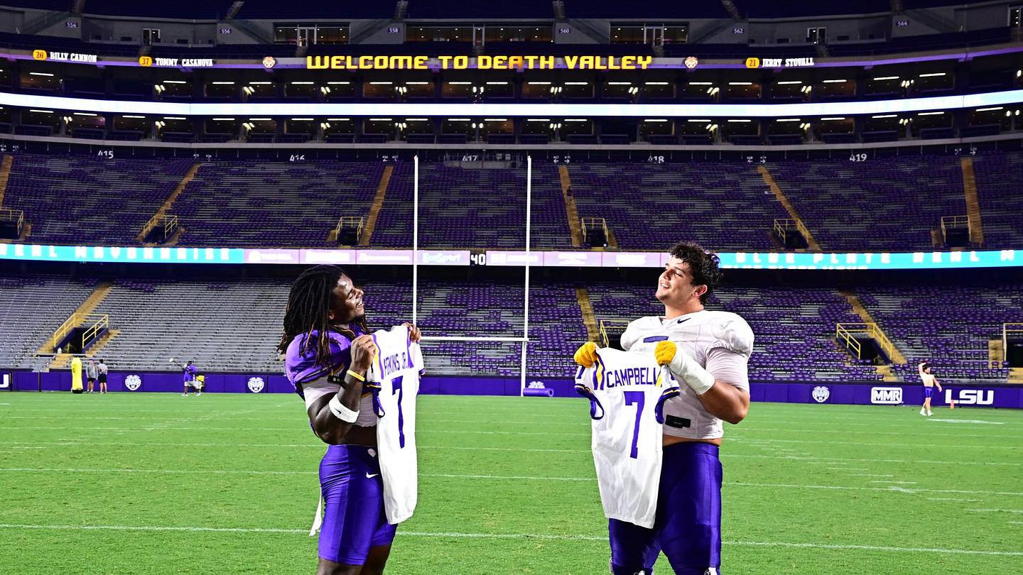 LSU Football: Harold Perkins Shares Meaning of Wearing Iconic No. 7 Jersey