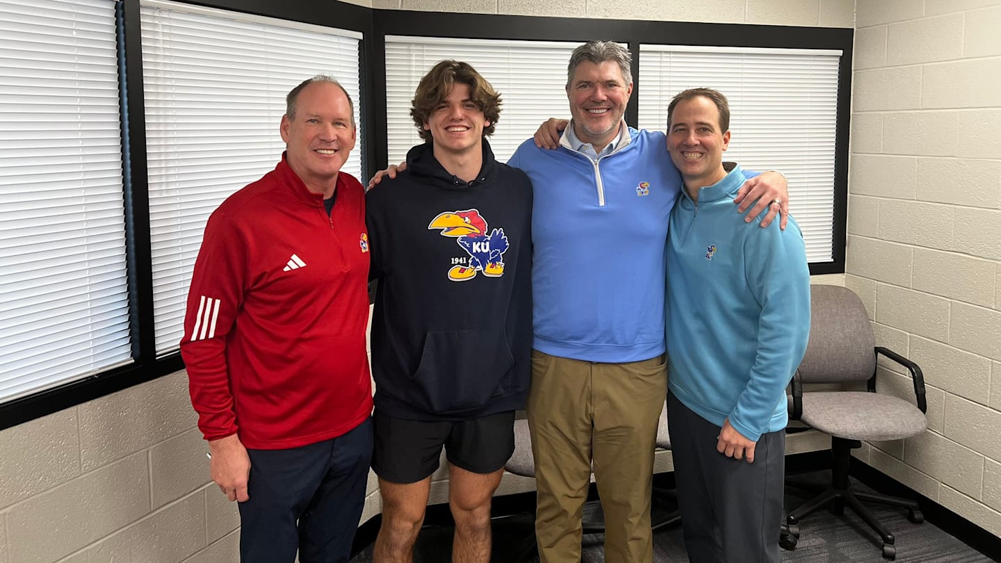 Watch: Kansas Commit David McComb Shares Training Video