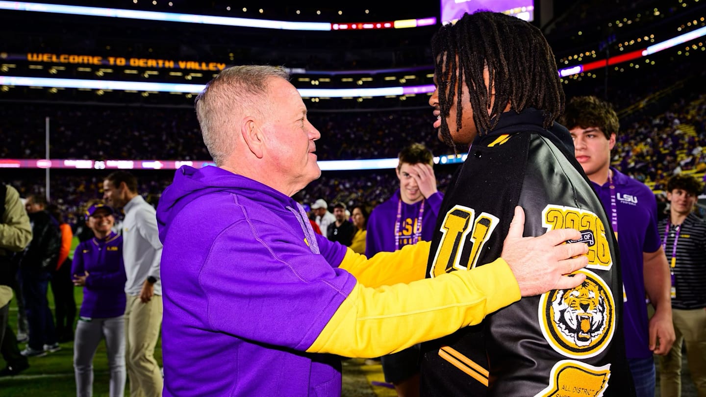 No. 1 Prospect in Louisiana Changes Plans, Set to Officially Visit LSU ...