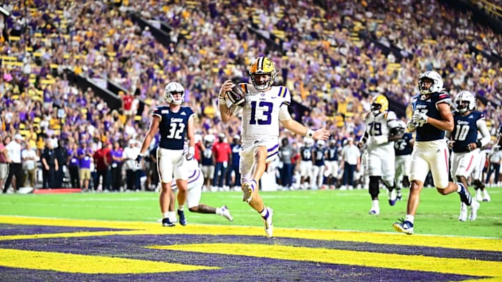 LSU Quarterback Garrett Nussmeier Shows "Growth," Leads Improbable ...