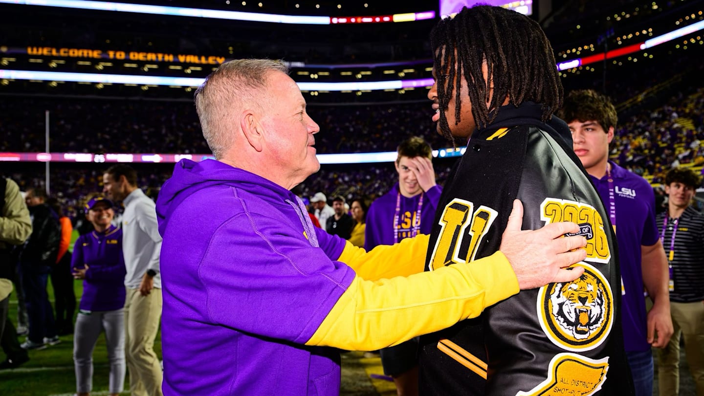 Recruits React: LSU Football Secures Commitment From No. 1 WR in America