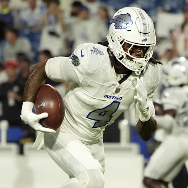 Bills' James Cook vs. Falcons' Bijan Robinson: who has advantage on ...