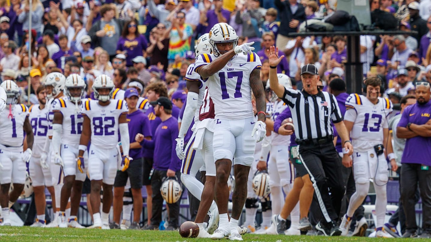 Pair of LSU Wide Receivers Unlikely to Suit Up Against Ole Miss Rebels ...