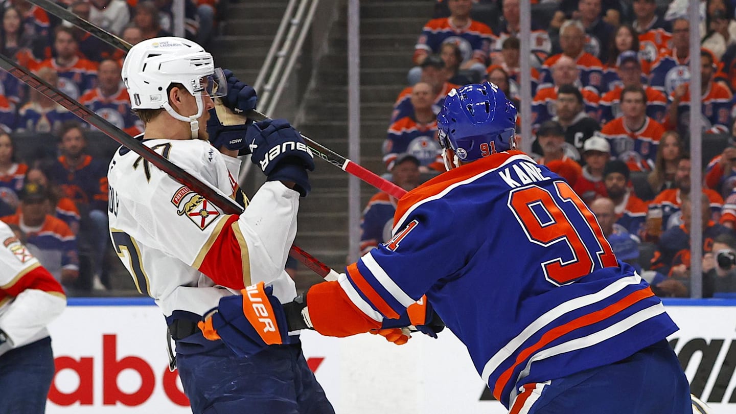 Oilers Star Calls Out Refs After Ugly Game 3 Loss to Panthers