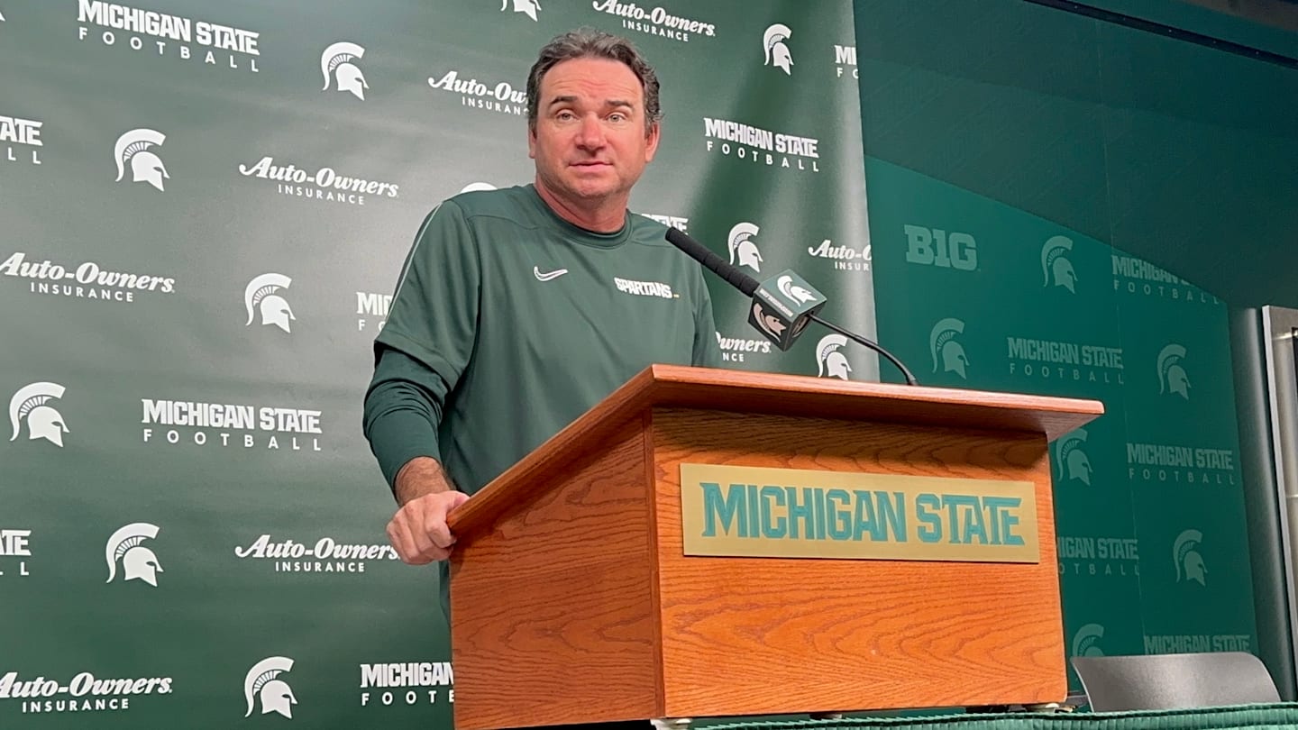 Game Week: Michigan State's Jonathan Smith speaks on season opener