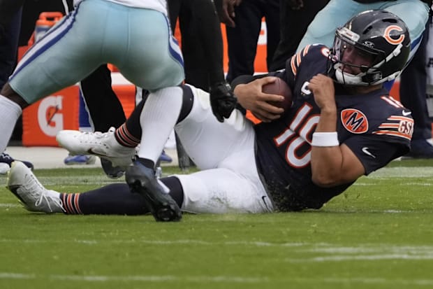 What Darnell Wright injury means for Caleb Williams in Week 4 vs Raiders