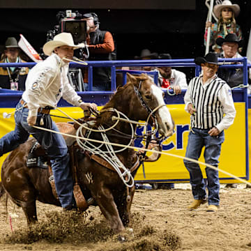Ky Hamilton's Remarkable Ride in National Finals Rodeo Round 7 Secures ...
