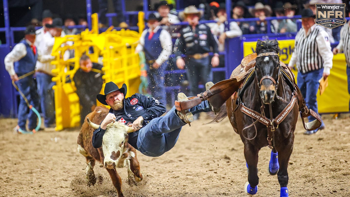 Veteran Steer Wrestler Credits Horse Power for Yet Another Round Win