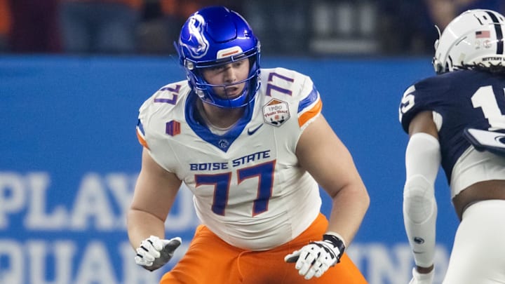 What Boise State’s star left tackle said at Mountain West football ...