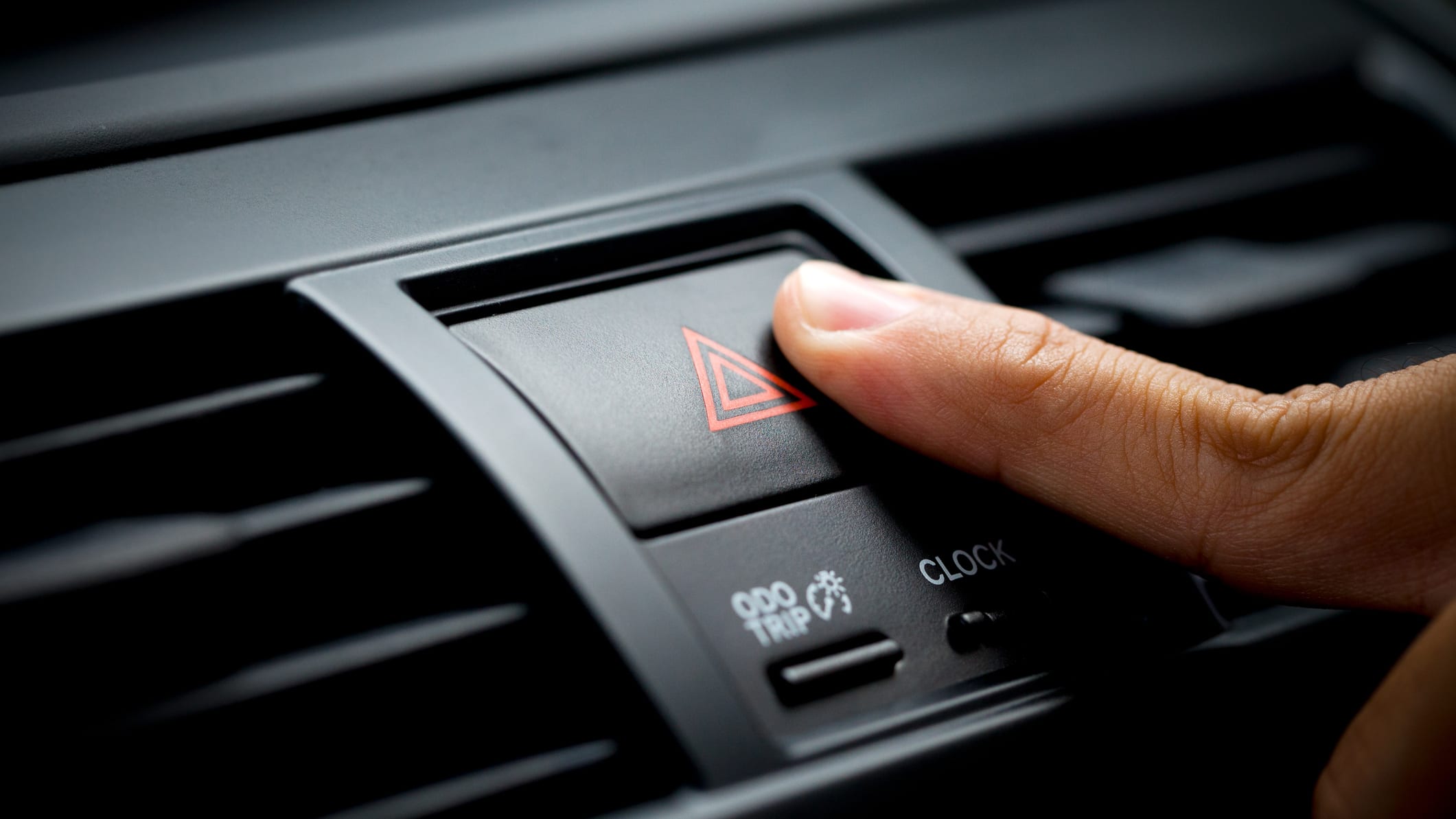 car hazards keep flashing