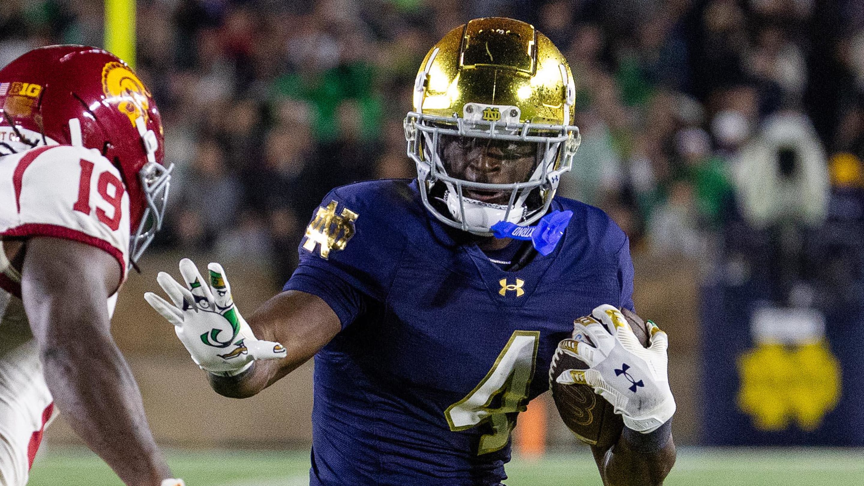 Notre Dame running back Jeremiyah Love projects as a first-round pick ...