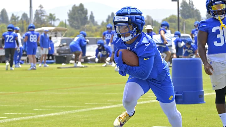 Rams' Blake Corum Learning From All-Pro Teammate In OTA's