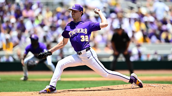 LSU Baseball LHP Kade Anderson Selected No. 1 Overall in 2025 MLB Draft ...