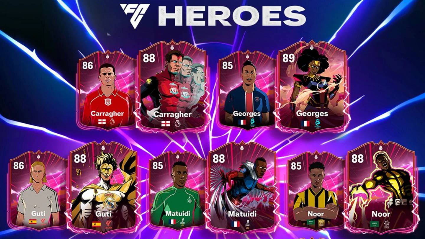 EA Sports FC 25 เปิดตัวการ์ดฮีโร่ใหม่ล่าสุด พร้อมระบบอัพเกรดค่าพลัง ...
