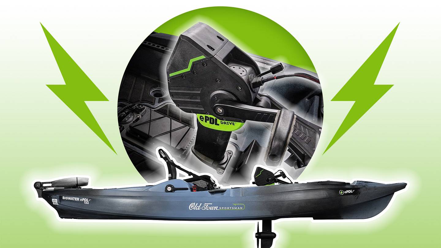 Best Fishing Kayak Got Better: Old Town’s Sportsman BigWater ePDL+ ...