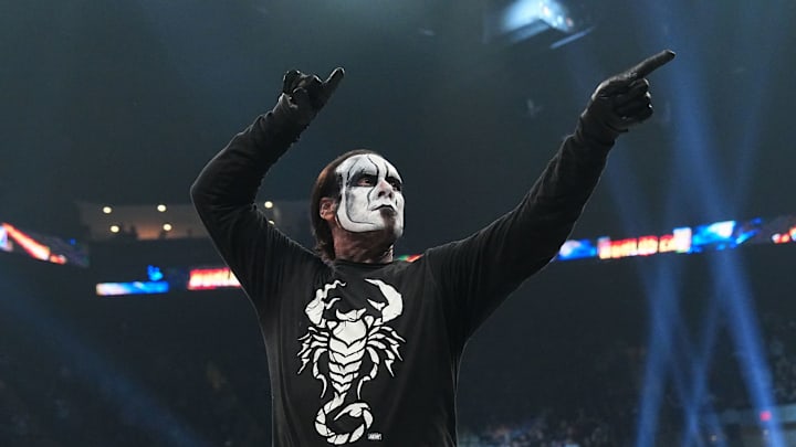 Sting Reflects On AEW Run: "It Was Fun Going Through Tables"