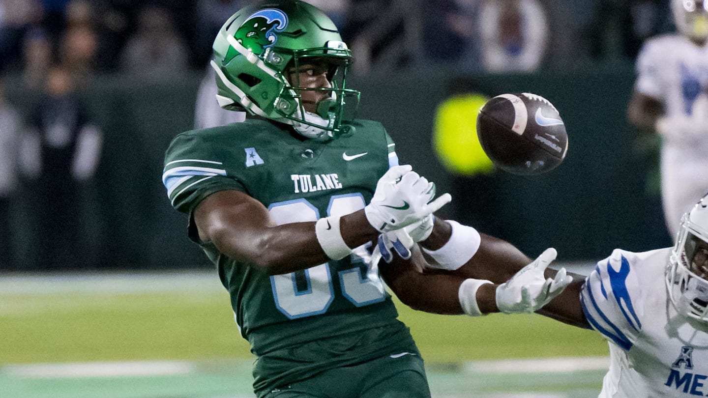 Tulane Green Wave Coach Points to New Leader in Strong Receiver Group