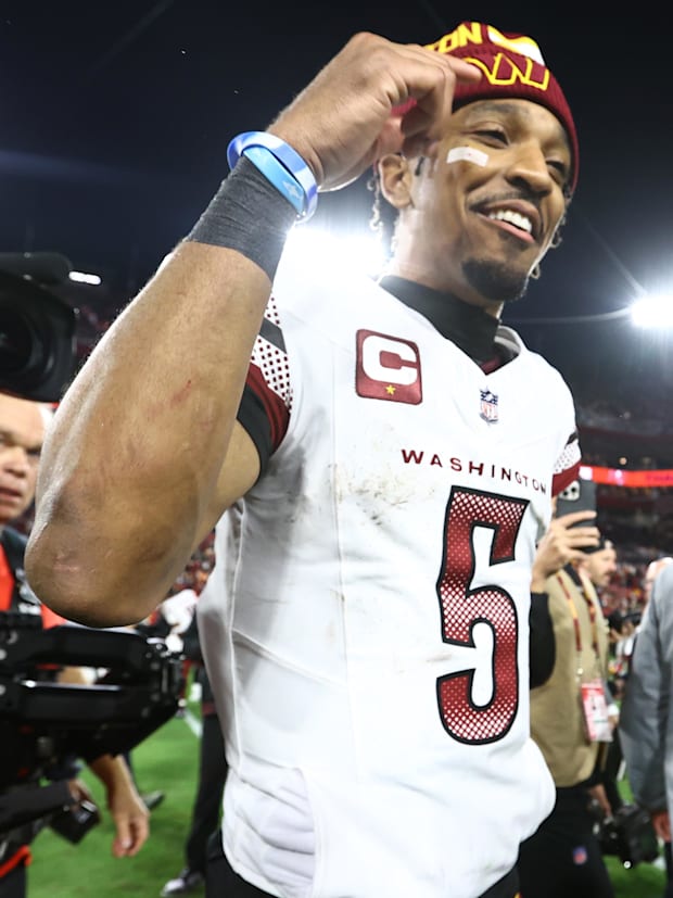 Washington Commanders' QB Jayden Daniels didn't have just the best ...