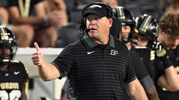 Purdue Coach Barry Odom Complimentary of PJ Fleck's Accomplishments at ...
