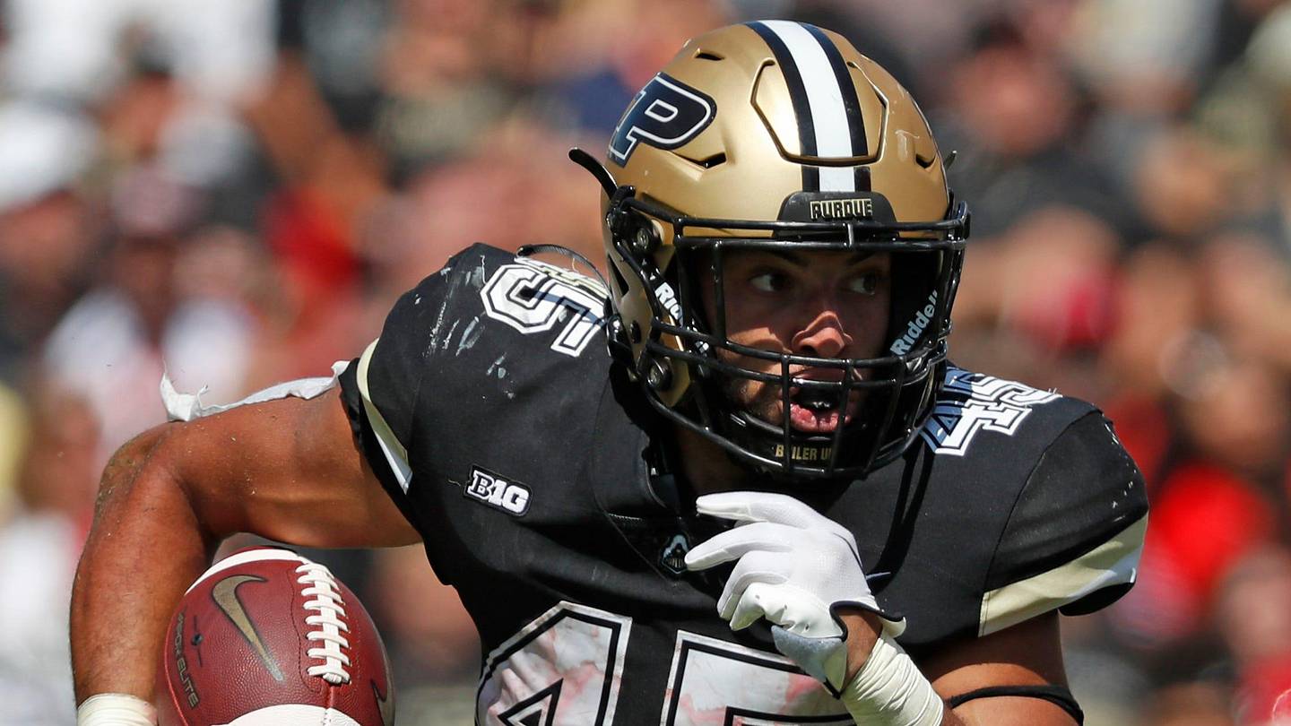 Purdue Running Back Devin Mockobee Nominated for Prestigious College ...