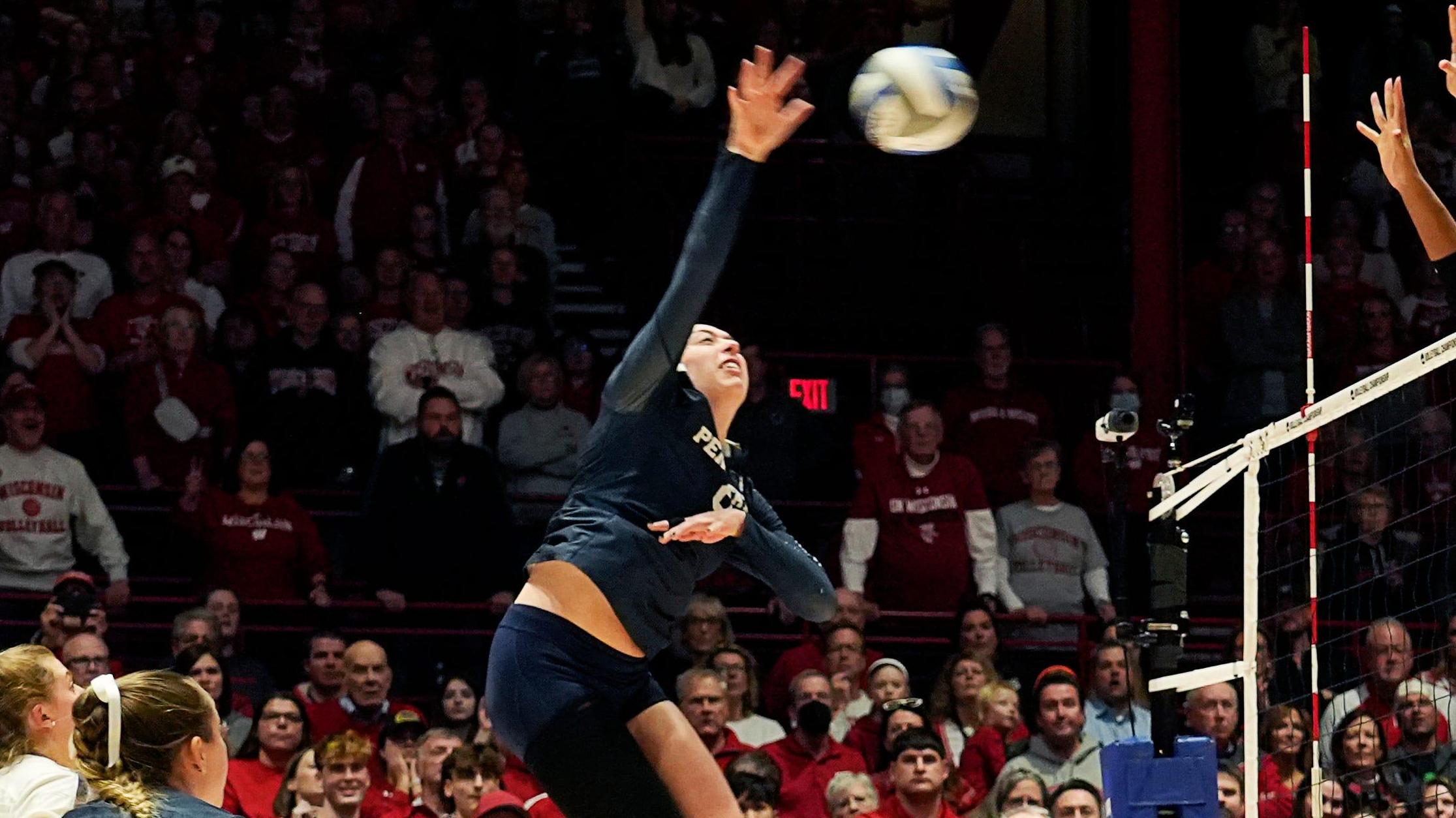 Penn State women’s volleyball escapes with West Coast win to stay atop ...