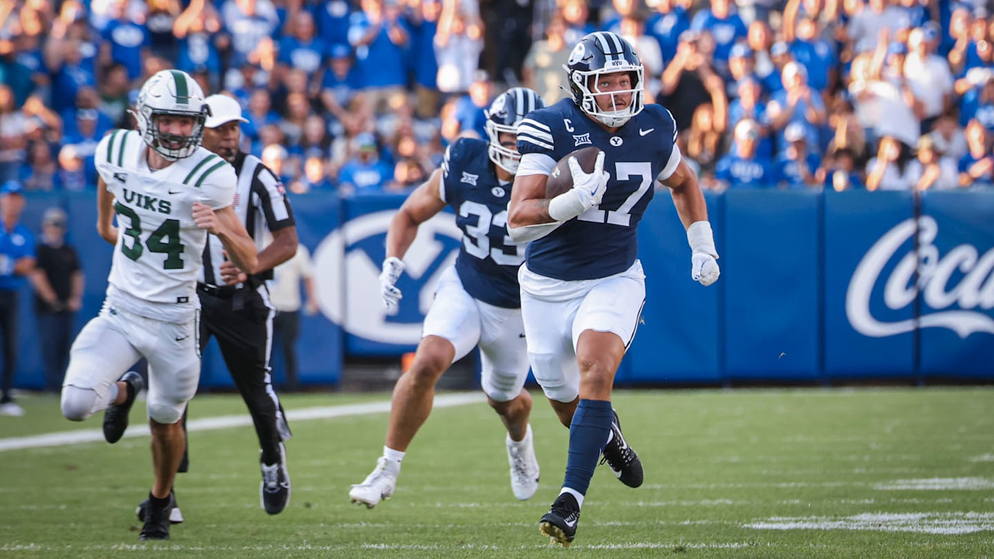 BYU Football Unveils Depth Chart for Stanford Game