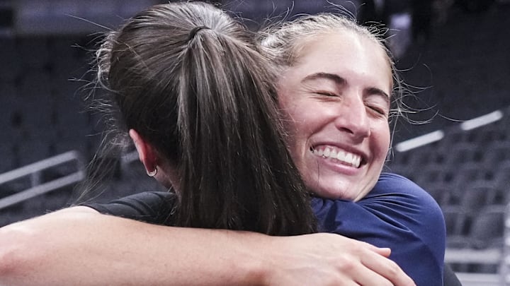 Kate Martin's girlfriend Claire Gransee enjoys wine & Unrivaled as ...