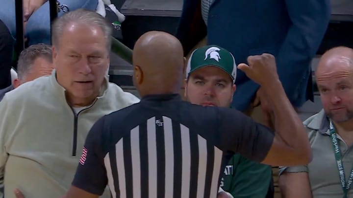 Tom Izzo Supports Ref Who Ejected Former MSU Star From Courtside Seat ...