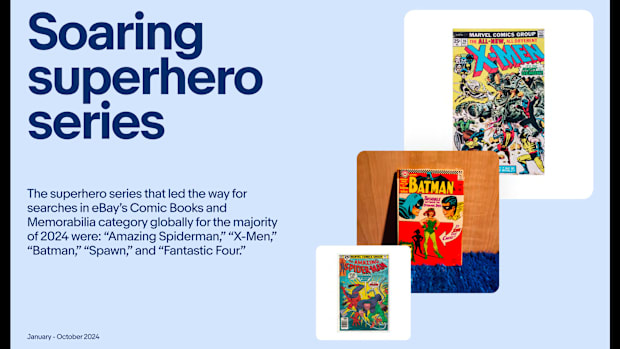 2024 eBay Trends: Collectible Card Games, Comics, and Pop Culture Edition