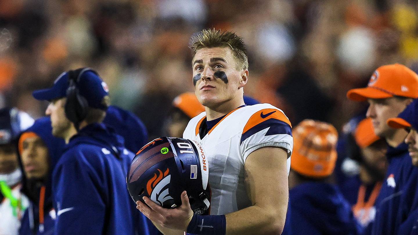 Denver Broncos Quarterback Bo Nix Compared To Peyton Manning For Key Trait