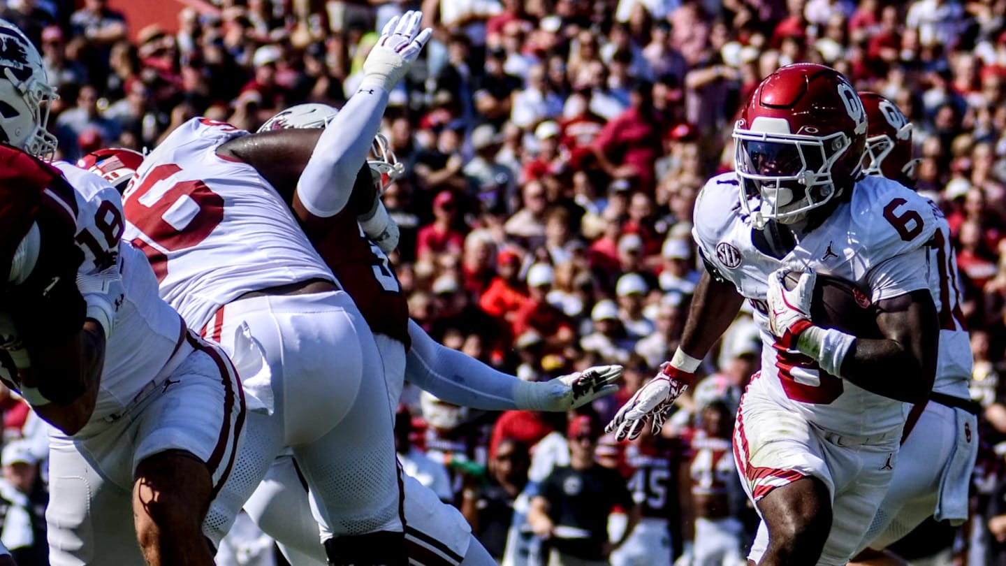 Why Oklahoma Coach Brent Venables Applauds Beleaguered Offensive Line