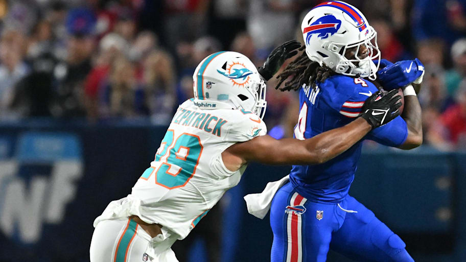 Bills' Josh Allen produces highlight TD & milestone for Jackson Hawes ...