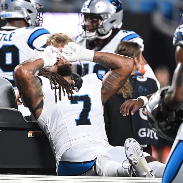 Bills 'lucky to have' ex-Panthers' first-round linebacker trying to ...