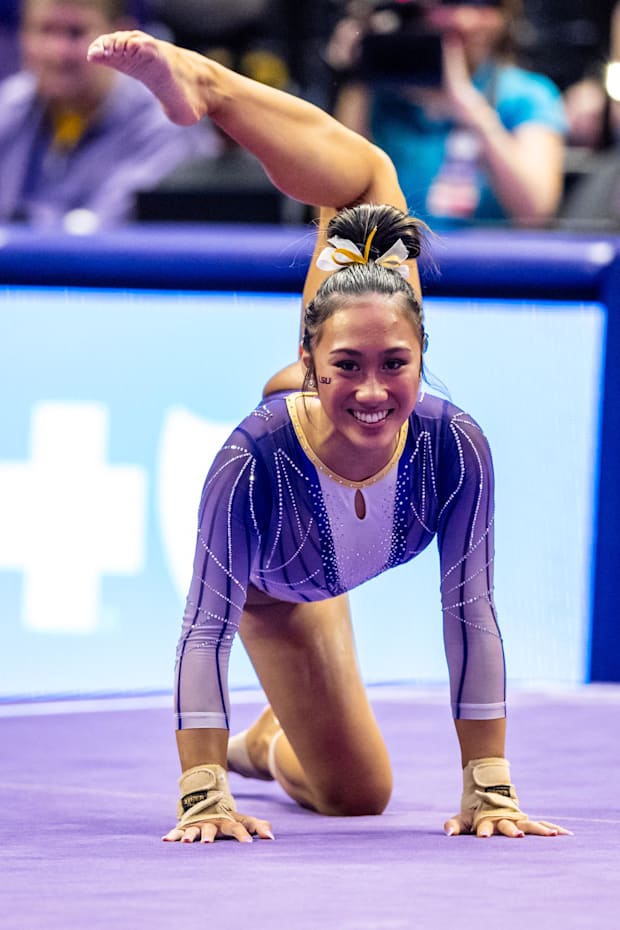 LSU gymnastics star Kailin Chio gets high praise from Olympic champion
