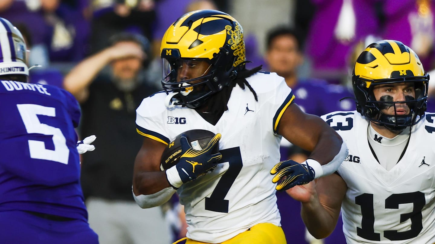 Former Michigan RB Donovan Edwards turns heads with impressive catch ...