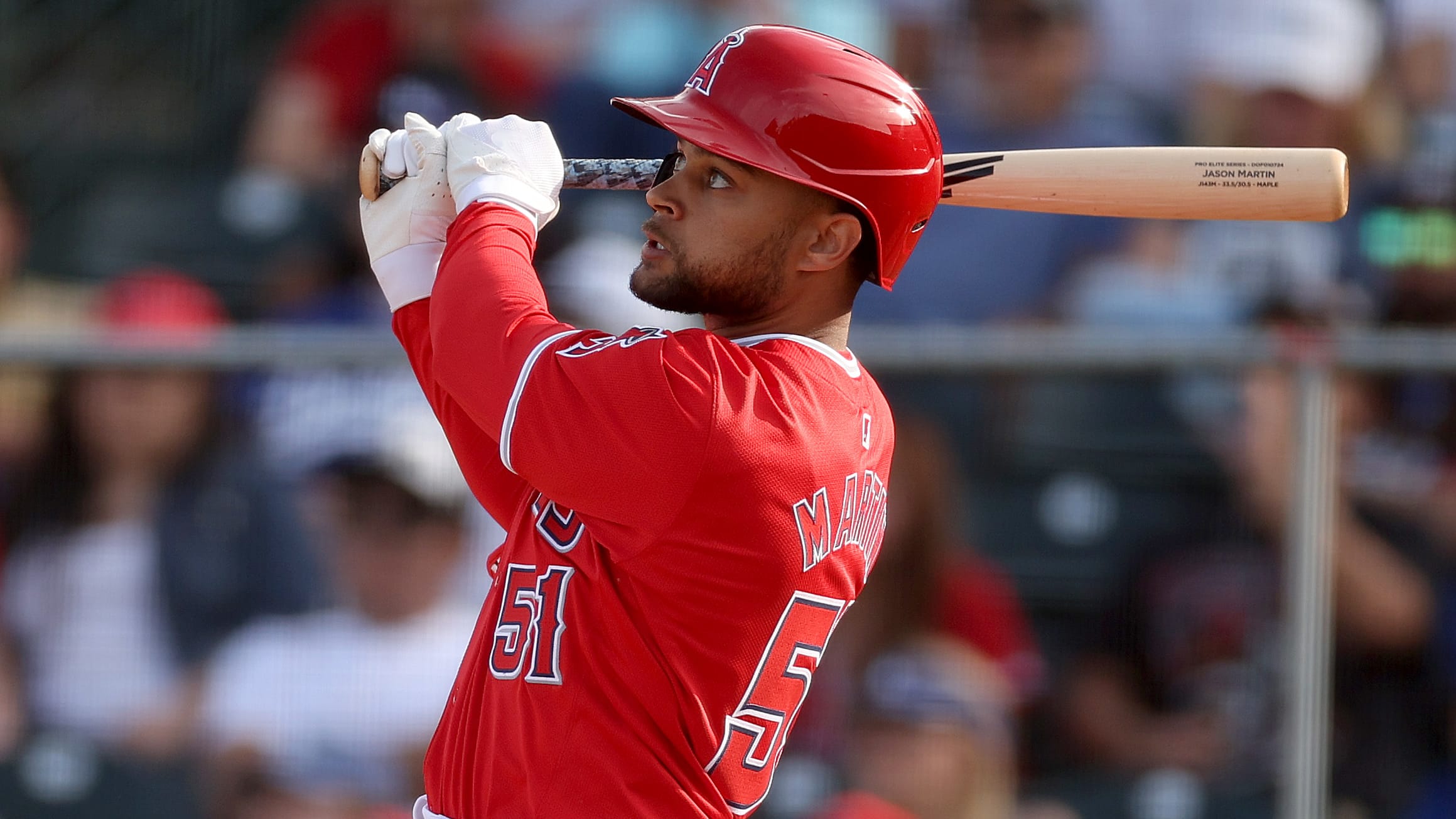 Jason Martin making early noise for LA Angels in spring training
