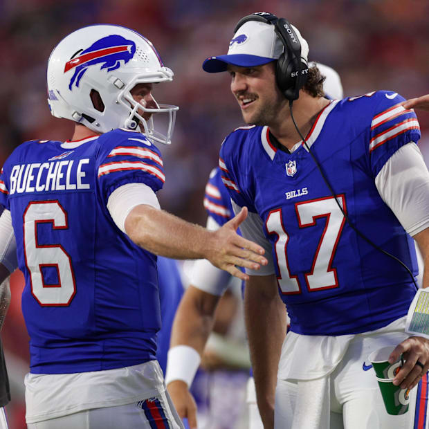Bills' QB choice vs. Buccaneers hints backup competition may already be ...