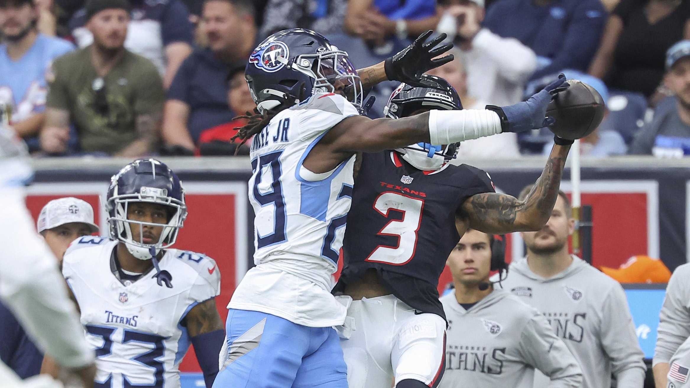 Titans rookie CB Jarvis Brownlee Jr. continued proving he's a steal in ...