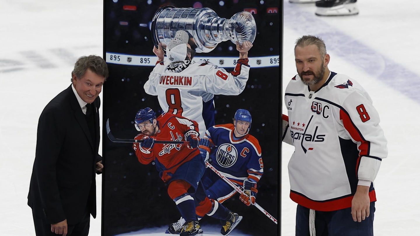 Clip of Alex Ovechkin Calling Wayne Gretzky's Record 'Impossible' to Break Resurfaces