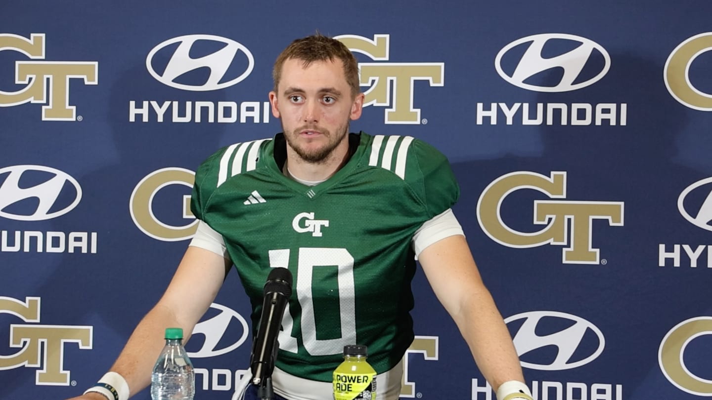 Everything From Georgia Tech QB Haynes King Ahead of Matchup Against Temple
