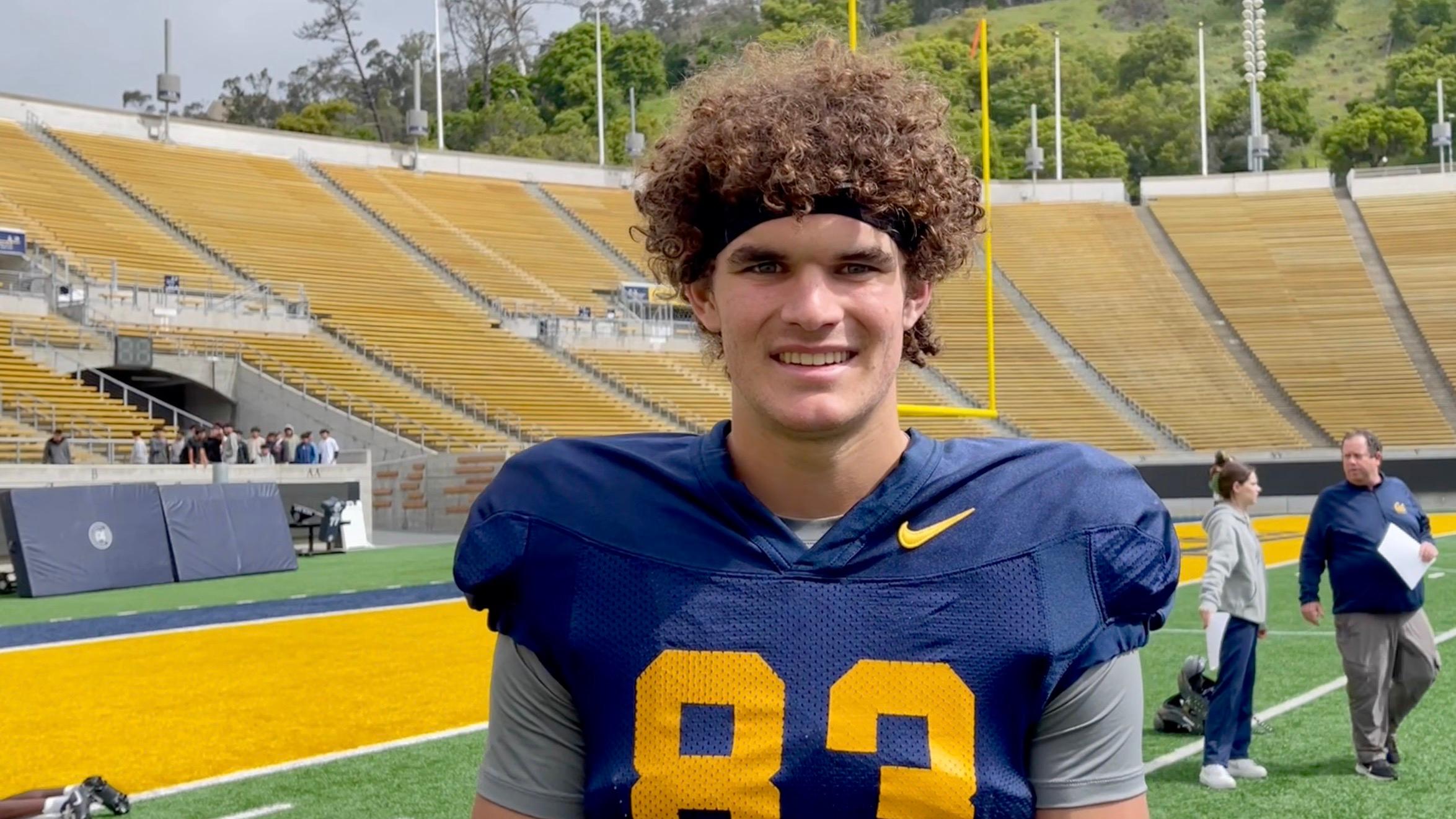 Cal WR Trond Grizzell No Longer a Walk-On But He Continues to Practice ...