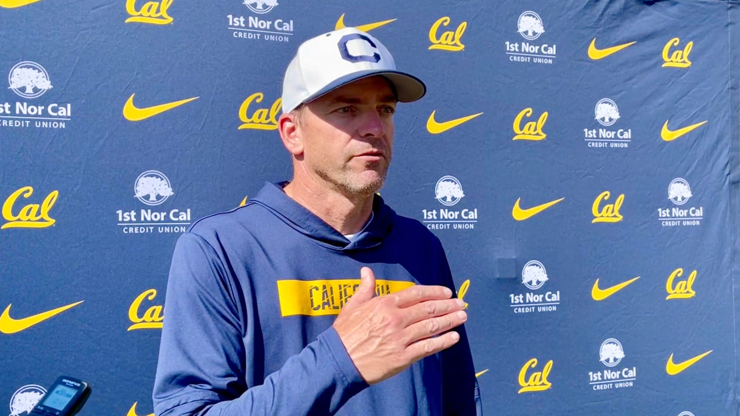 How Justin Wilcox Describes the Tone of Cal Practice This Week