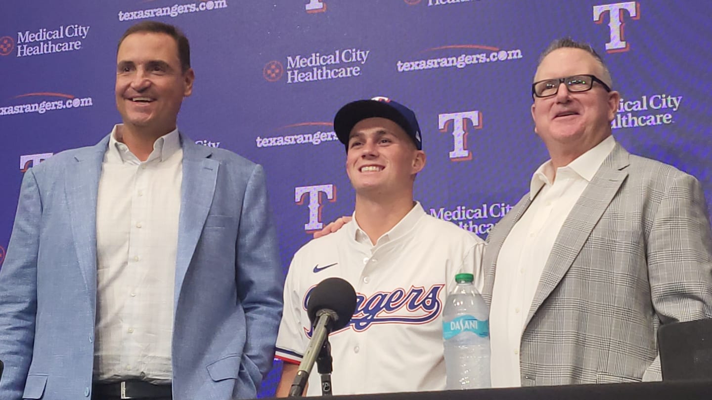 Texas Rangers 1st-Round Pick Malcolm Moore Excited By Wyatt Langford's ...
