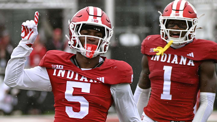 WATCH: D'Angelo Ponds Blocks Punt, Indiana Takes 23-10 Lead After Safety