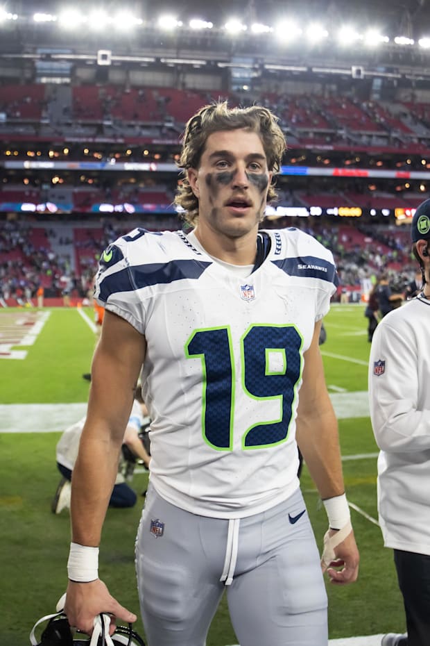 Jake Bobo gushes over new Seattle Seahawks offense after preseason debut