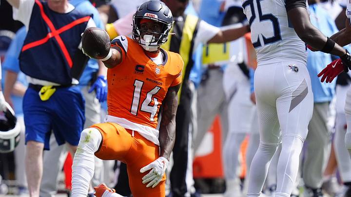 Courtland Sutton Climbs Broncos' Record Books With Week 1 Performance