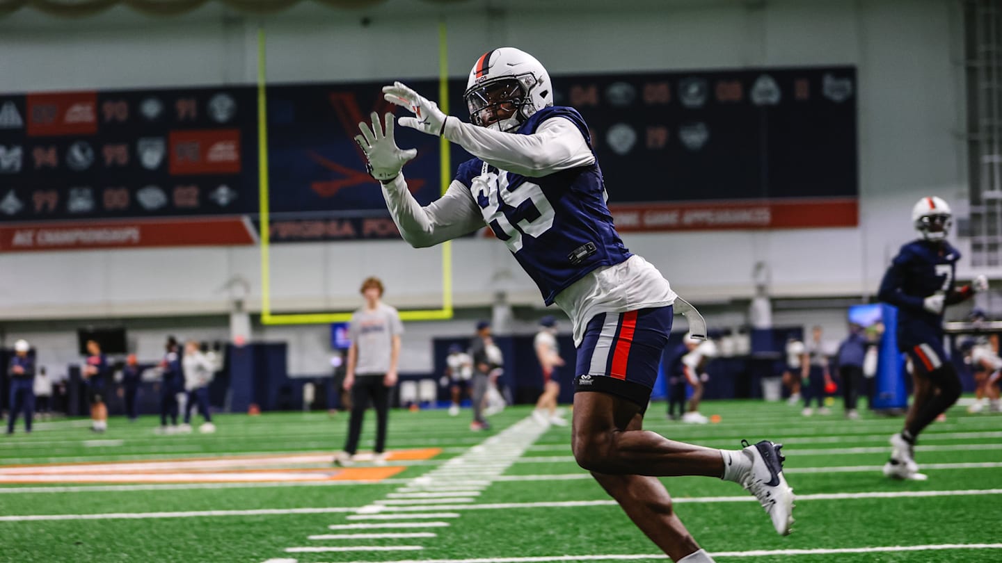 Jayden Thomas Brings Championship Experience to UVA Football Receiver Room