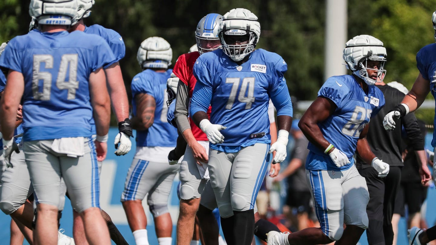 Detroit Lions 2024 roster bubble: Offensive line