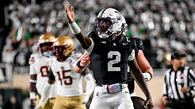 MSU QB Aidan Chiles Makes Statement Performance