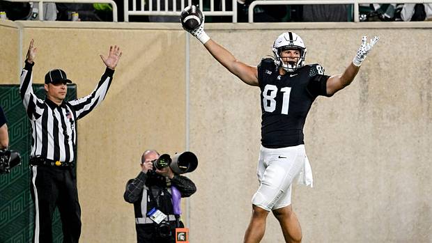 Breaking Down MSU Tight End Jack Velling at Second Bye